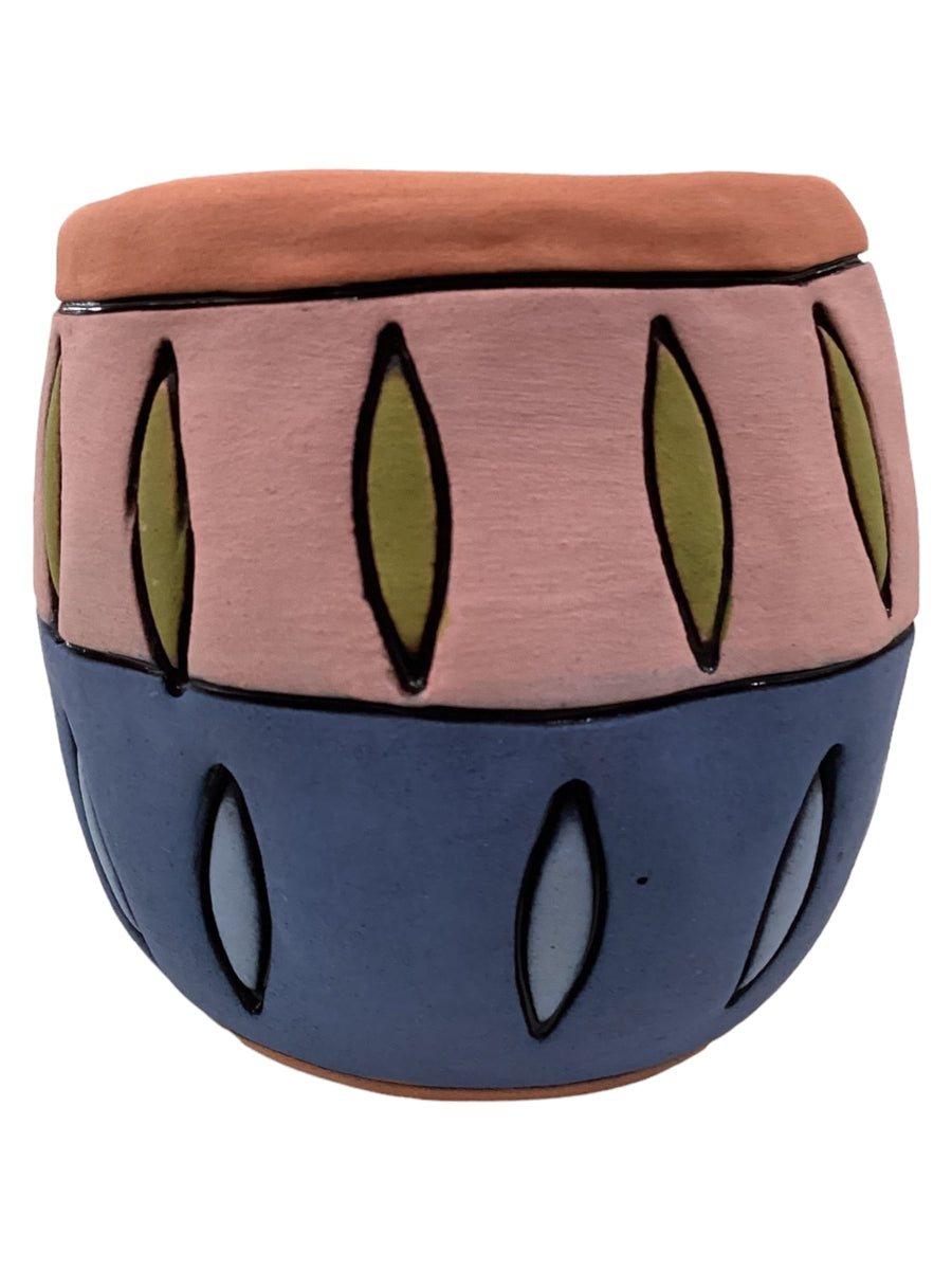 Pottery/ Ceramic Pinch Pot/ Match Holder – Wild Oats & Billy Goats NSB