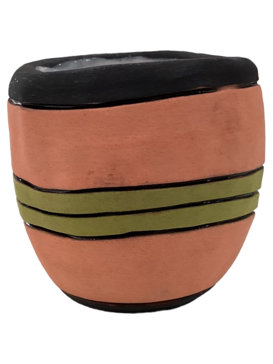 Pottery/ Ceramic Pinch Pot/ Match Holder – Wild Oats & Billy Goats NSB