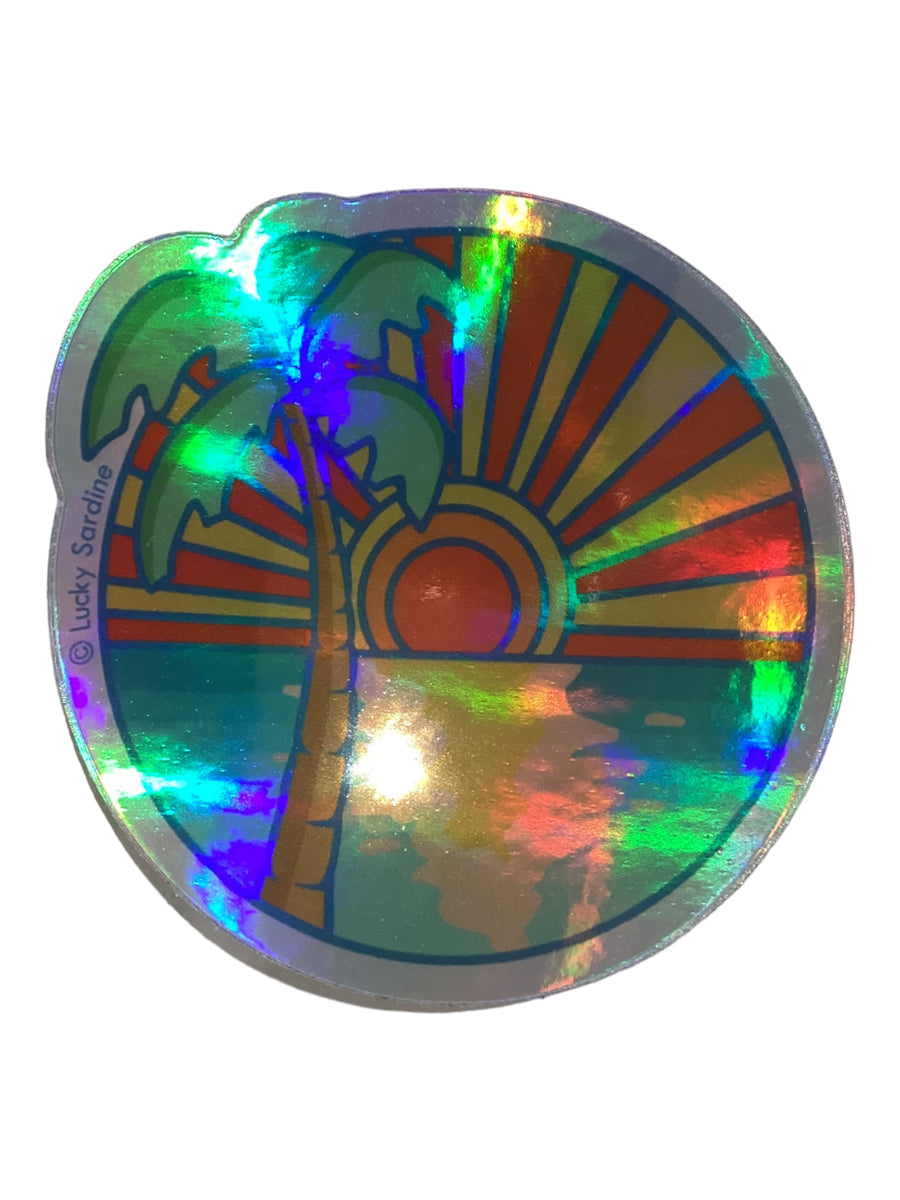 Ocean Holographic Sticker – Wild Oats & Billy Goats NSB