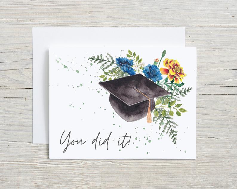 "You Did It" Graduation Card – Wild Oats & Billy Goats NSB