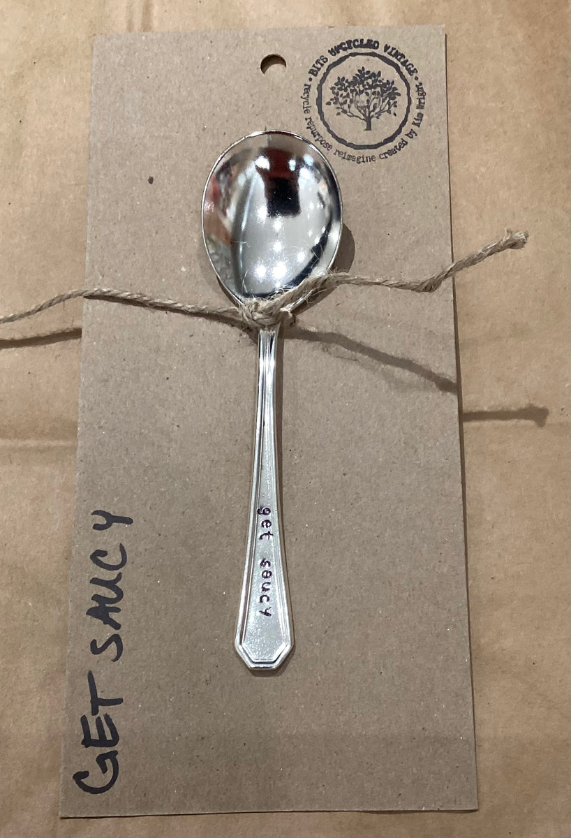 "Get Saucy" Sauce Ladle – Wild Oats & Billy Goats NSB